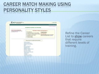 Check Out MCP Career Tests! | PPT