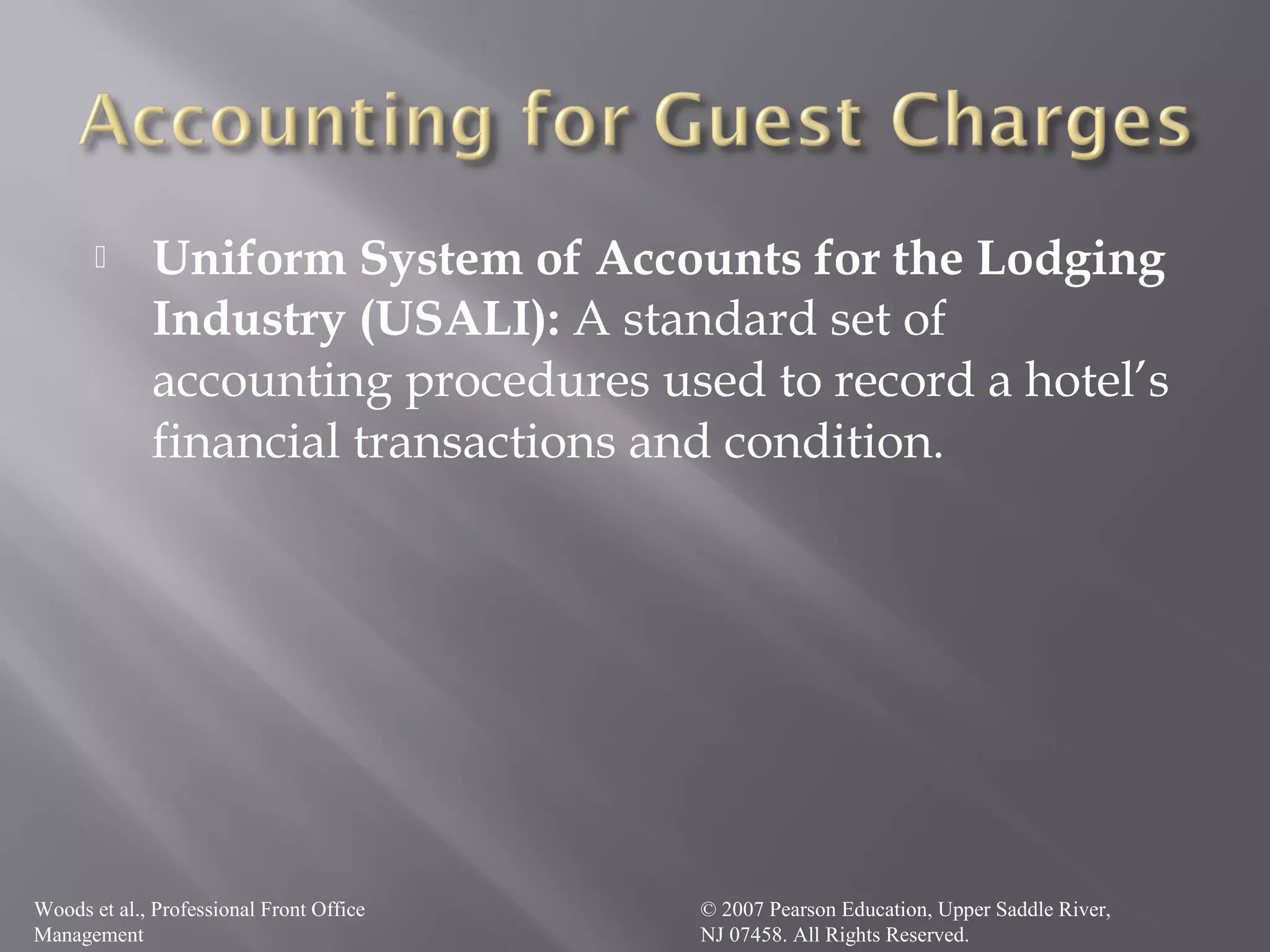 Check out procedure | PPT