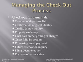 Check out procedure | PPT