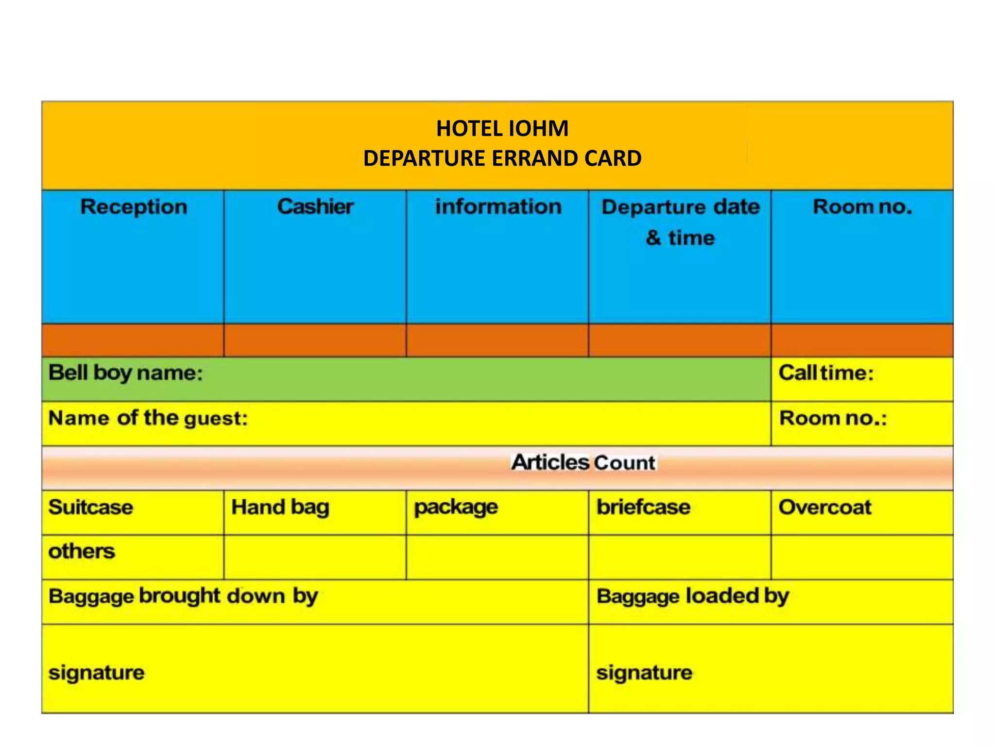 Check out procedure | PPTX