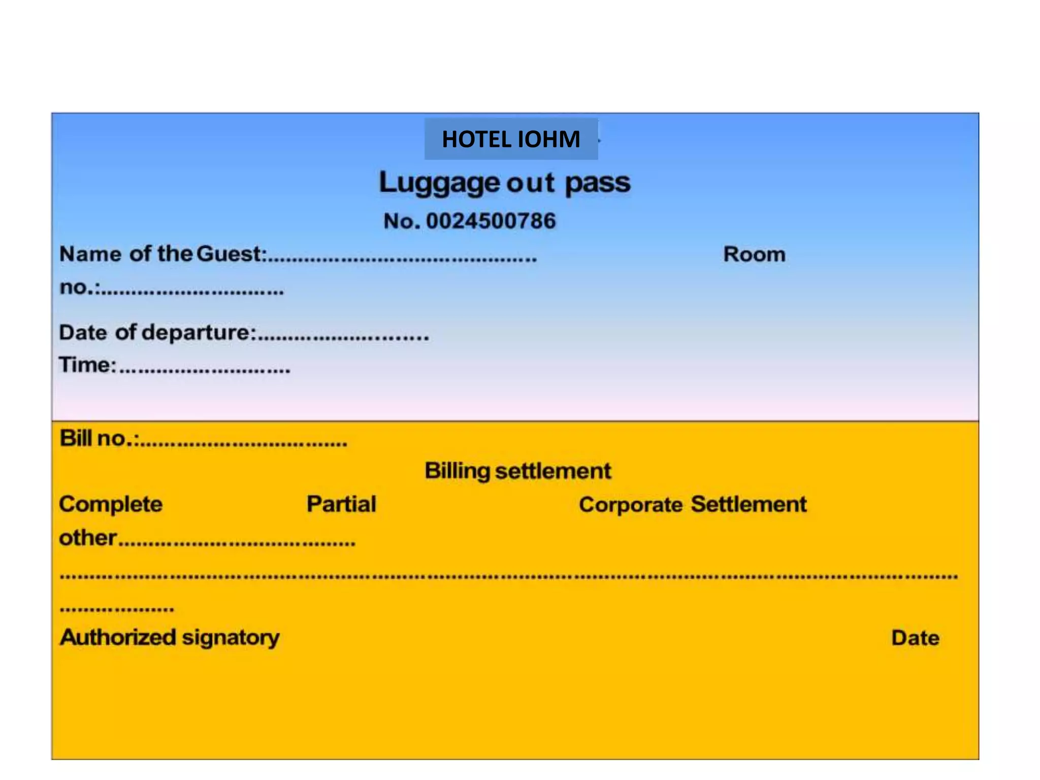 Check out procedure | PPTX