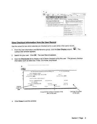 Check out section | PDF