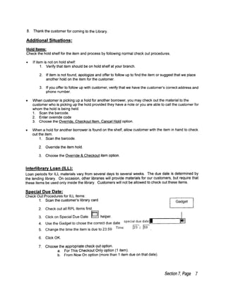 Check out section | PDF