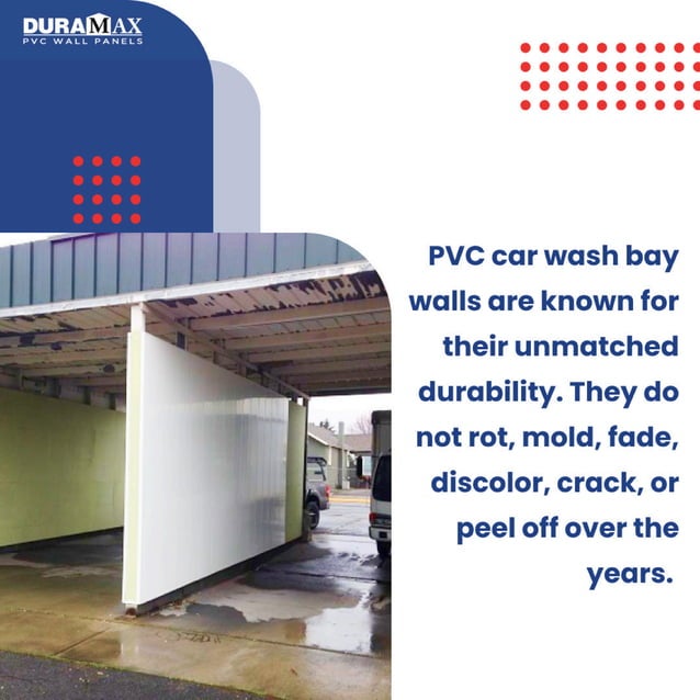 Check out the PVC car wash bay walls from Duramax .pdf
