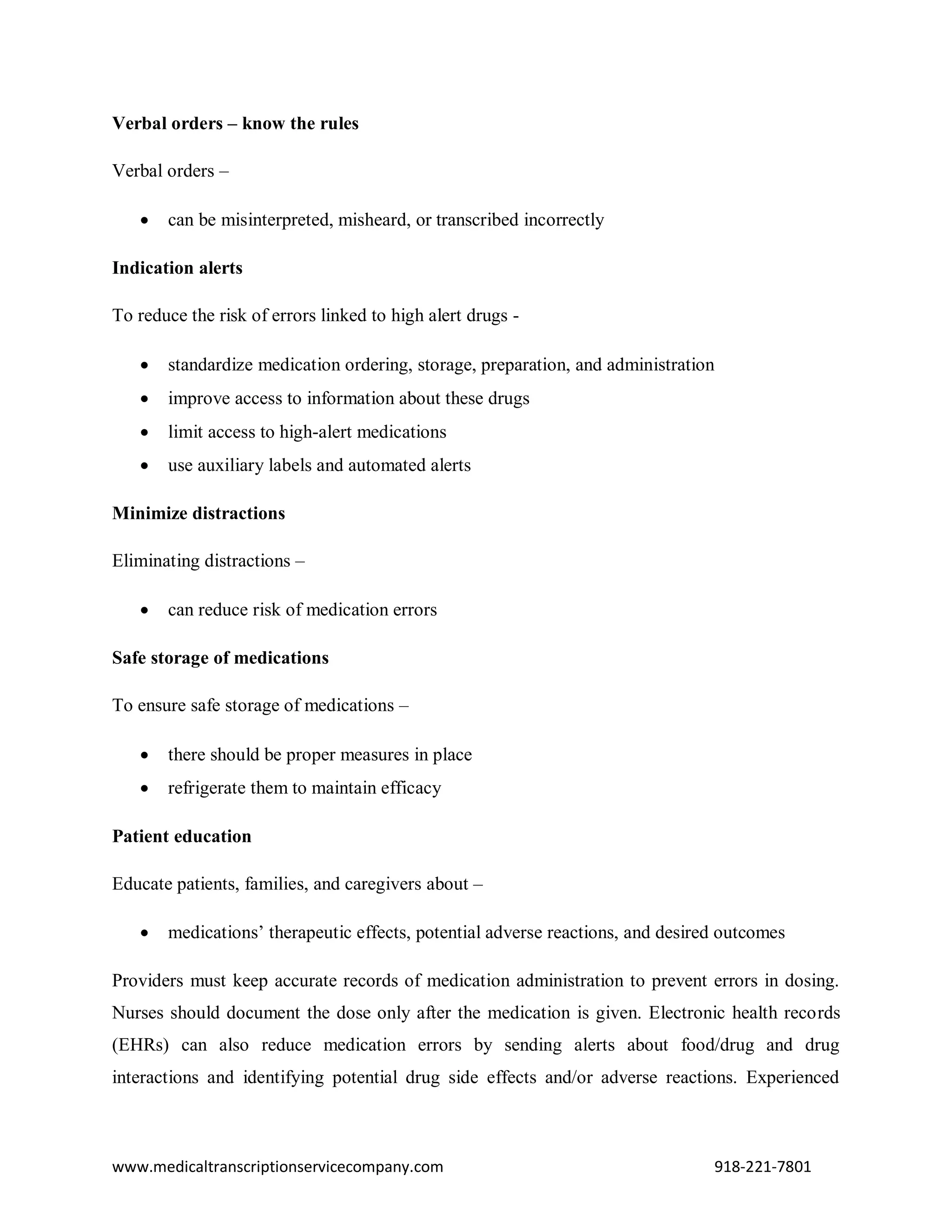 Check Out These Strategies to Prevent Medication Errors | PDF