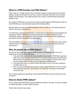 Check PNR Status_ Don’t Risk Missing Your Train.pdf