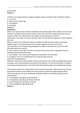 Check Point CCTE R81.20 156-587 pdf download | PDF
