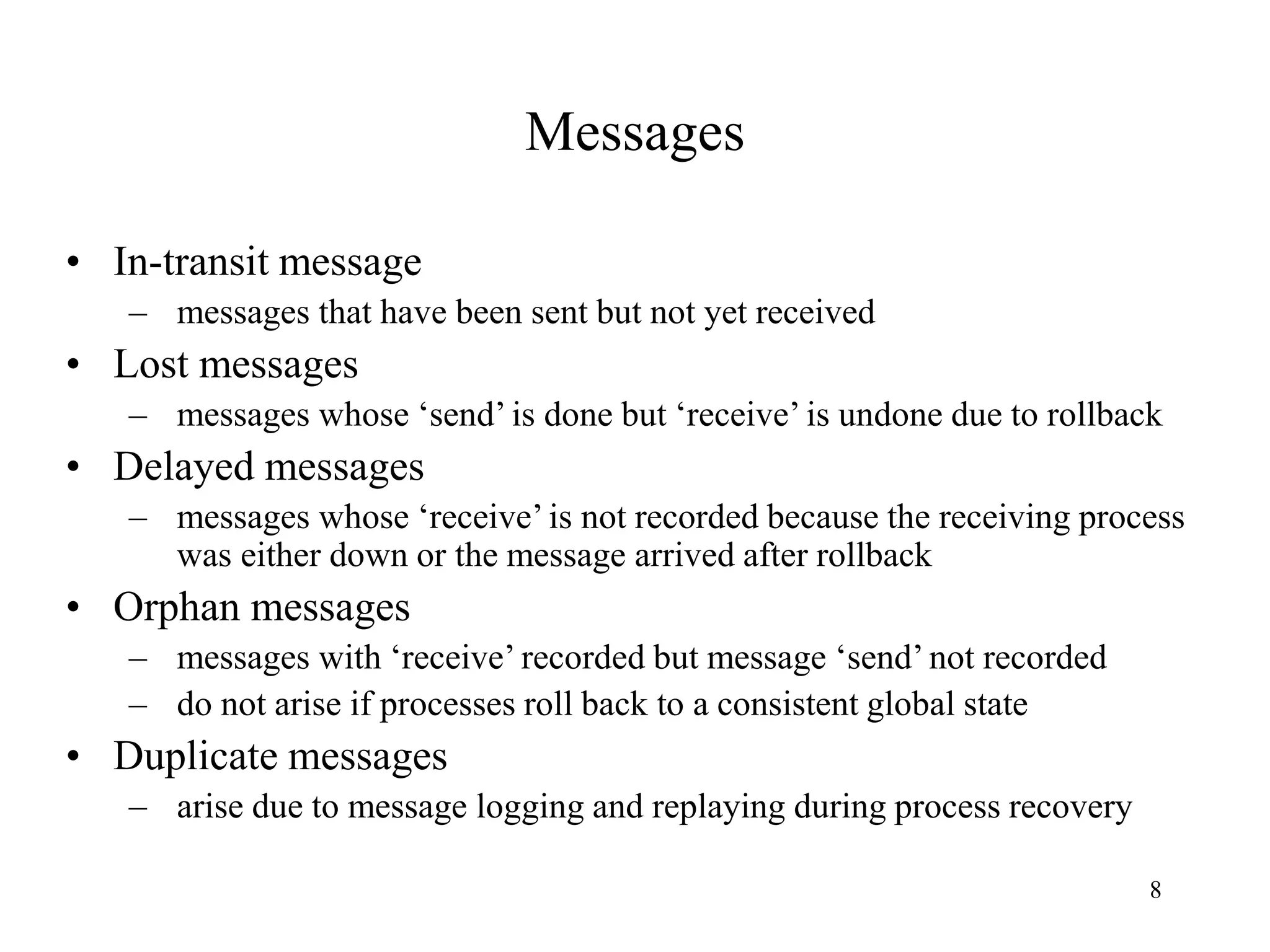 Checkpointing.pptx | Databases | Computer Software and Applications