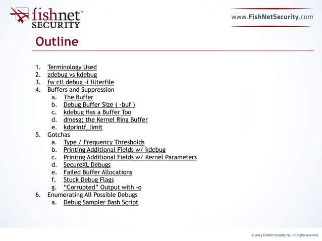 Check Point - Advanced Kernel Debug | PPT
