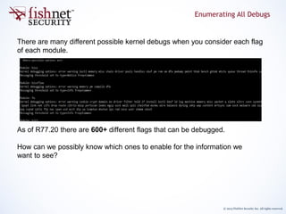 Check Point - Advanced Kernel Debug | PDF