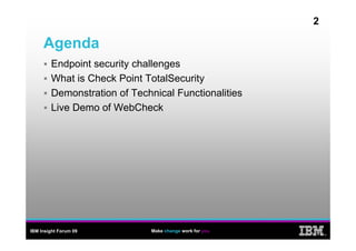Checkpoint - A Practical Demonstration of Endpoint Security | PDF