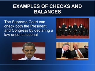 CHECKS AND BALANCES | PPT