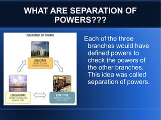 CHECKS AND BALANCES | PPT