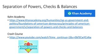Constitution: Checks and balances | PPTX