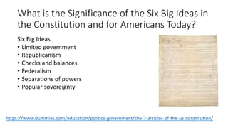 Constitution: Checks and balances | PPTX