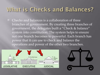 Checks and balances 2 | PPT | Free Download