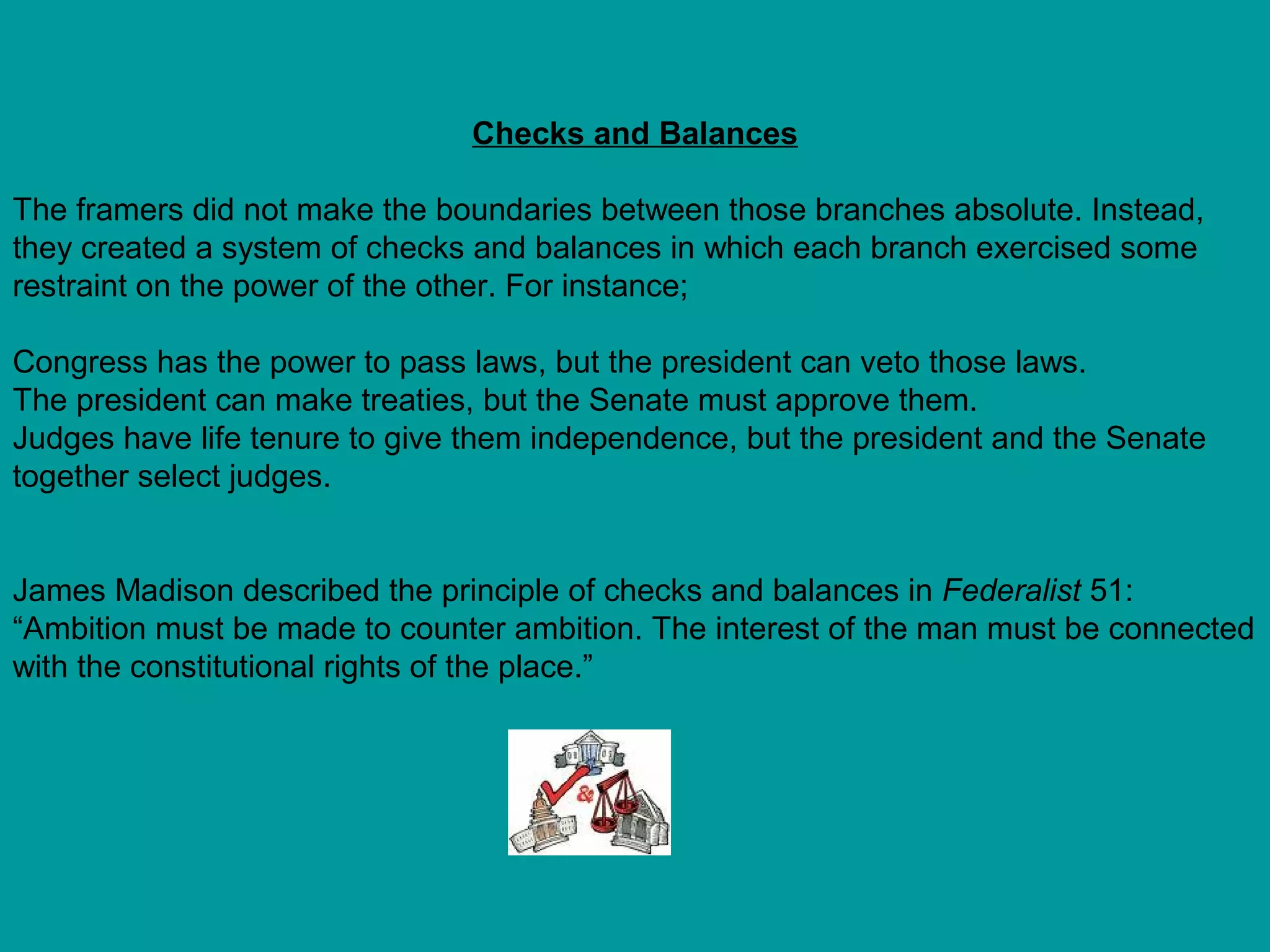 Checks and balances powerpoint | PPT | Law