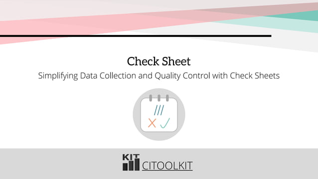 Simplifying Data Collection and Quality Control with Check Sheets | PDF