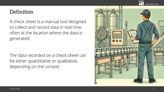 Simplifying Data Collection and Quality Control with Check Sheets | PDF