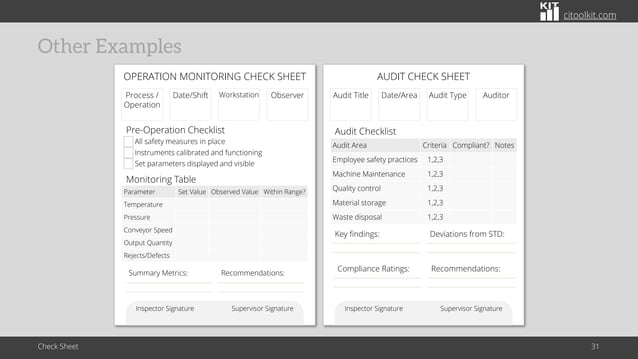 Simplifying Data Collection and Quality Control with Check Sheets | PDF