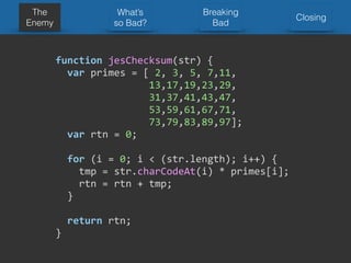 Checksums are not secure | PPT