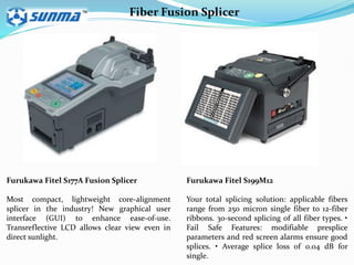 Check the best Optical Fiber Alignment System with Sunmafiber | PDF