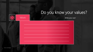 Find out your values | PPT
