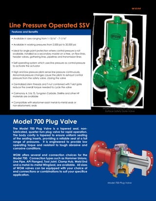 Check Valves, Check Valves Oilfield Equipment - WOM Group | PDF