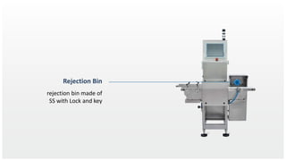 Checkweigher ipc shubham automation | PPTX