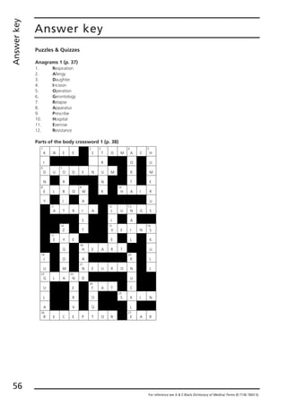 Check your english_vocabulary_for_medicine | PDF