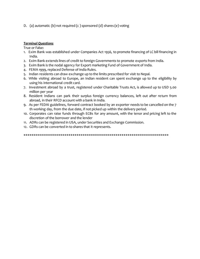 Check your progress module a | PDF