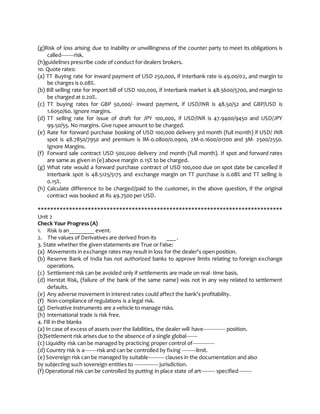 Check your progress module a | PDF