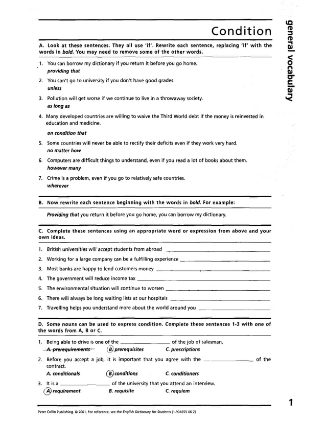 Check your vocabulary for english for the ielts exam | PDF