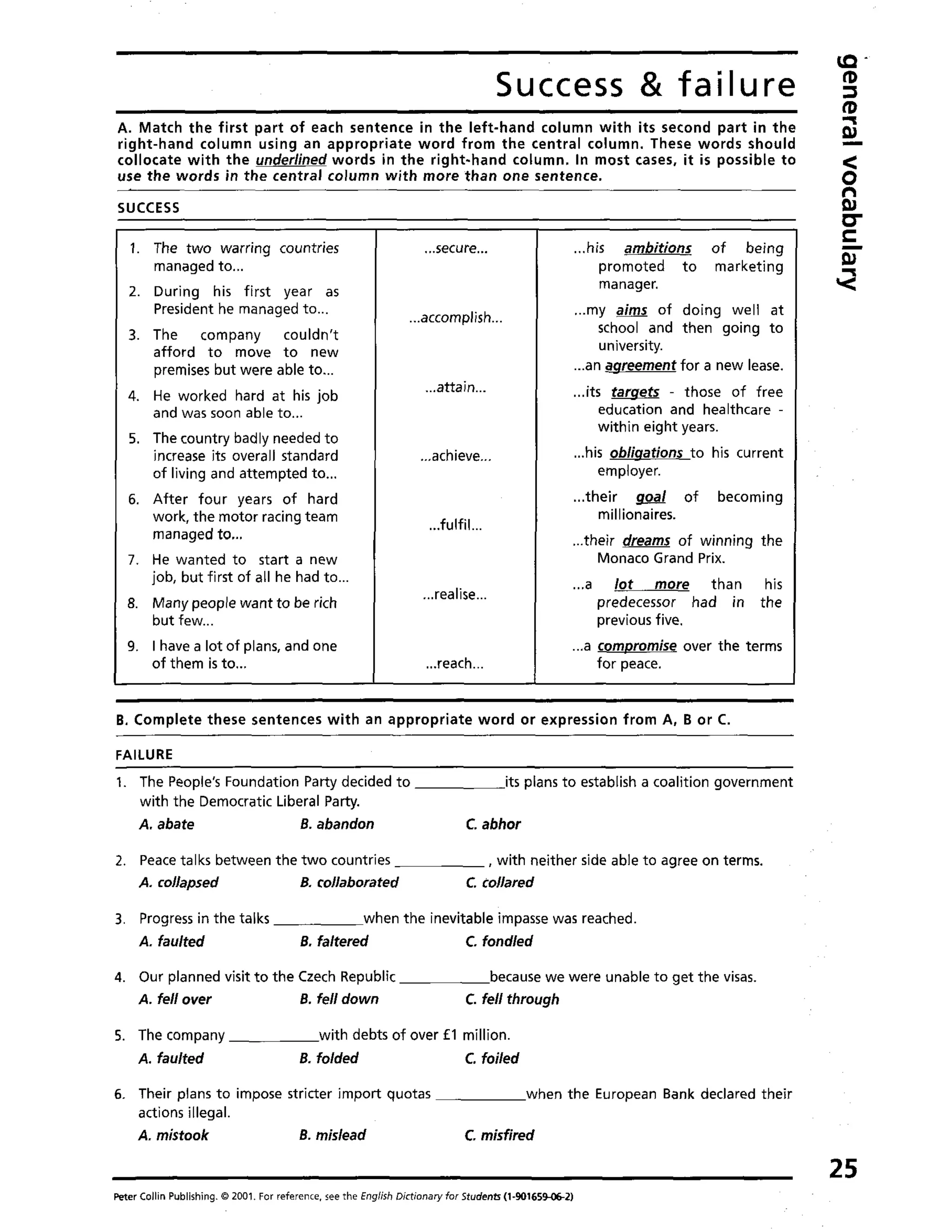 Check your vocabulary for the ielts examination | PDF | Mental Health | Diseases and Conditions