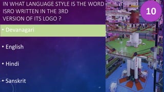 Indian Space and Research Organization (ISRO) | PPTX