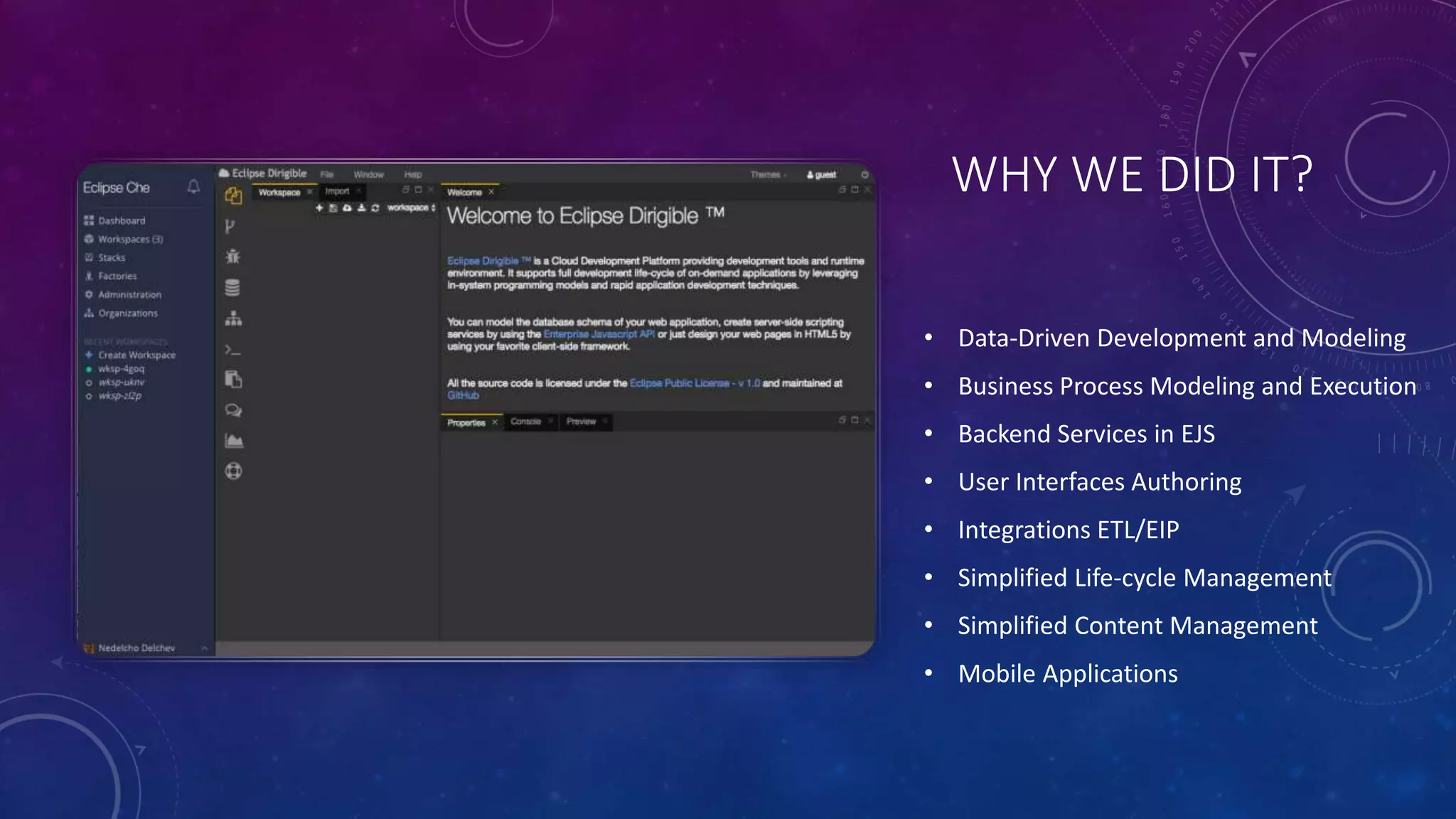 CheConf18.2 Swapping IDEs in Eclipse Che 7 | PPT