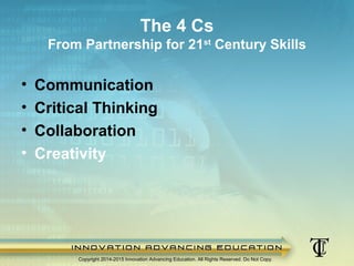 Introducing the 4 C's | PPT