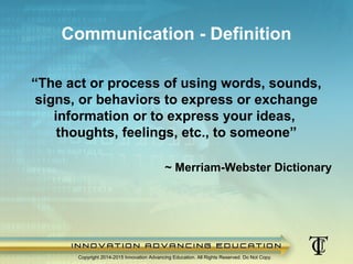 Introducing the 4 C's | PPT