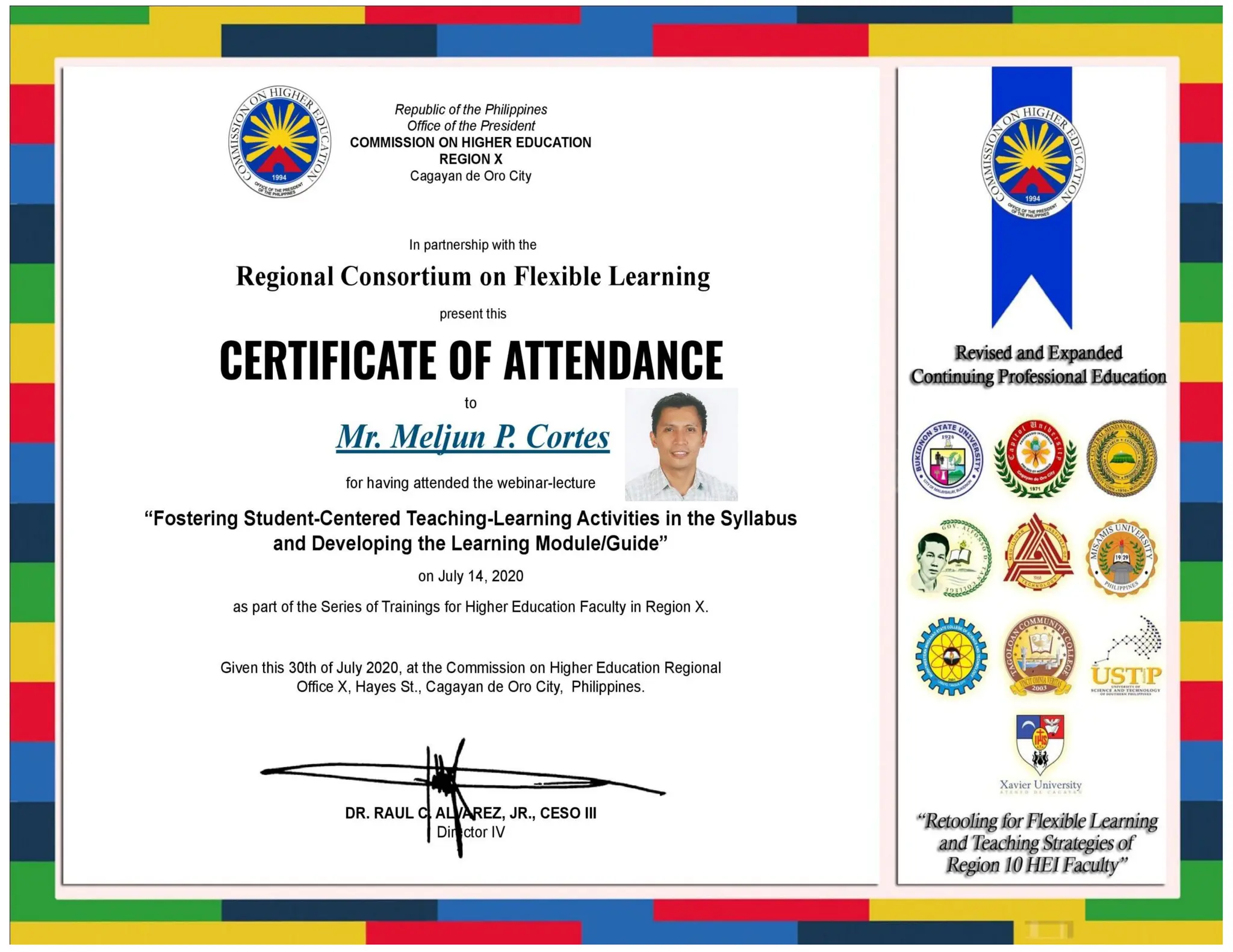 CHED CDO FOSTERING STUDENT AND DEVELPMENT OF CAREER GROWTH | PDF