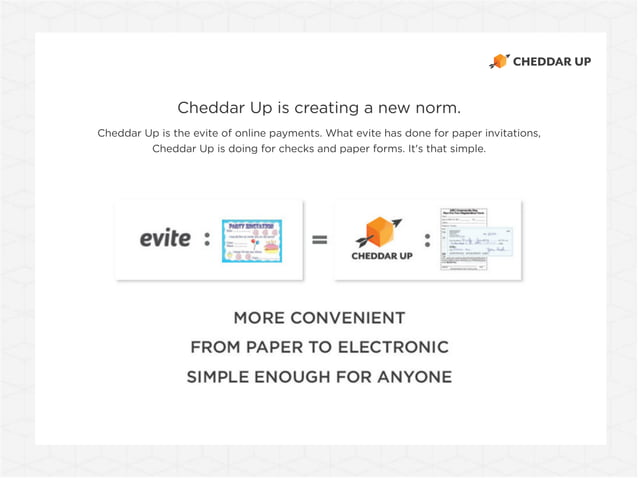 Cheddar up overview | PDF