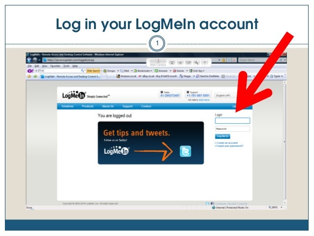 How to use it_logmein