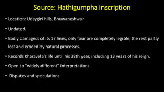 chedi dynasty and kharvela of kalinga, Odisa | PDF