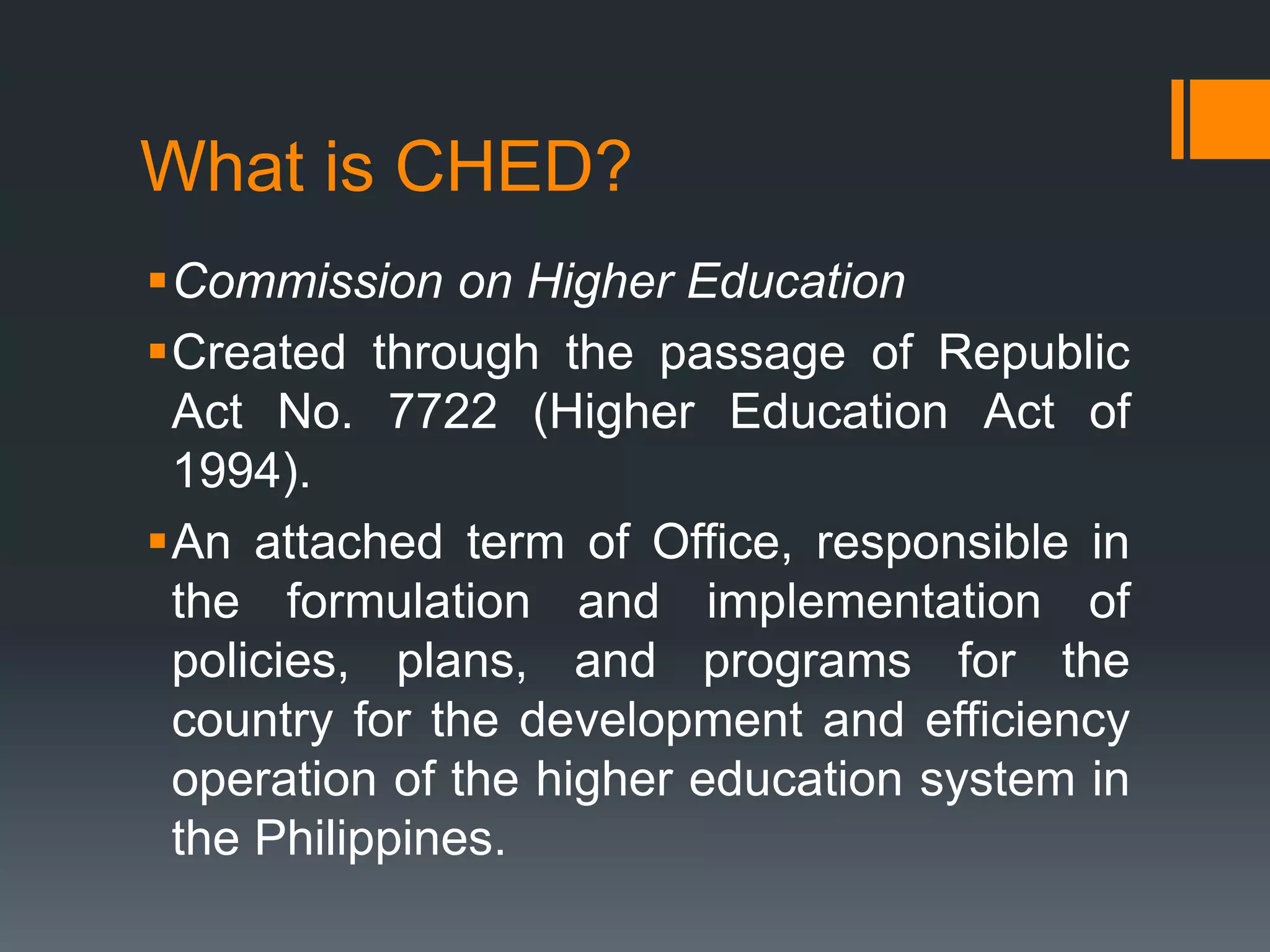 CHED Memorandum Order No. 30 | PPTX