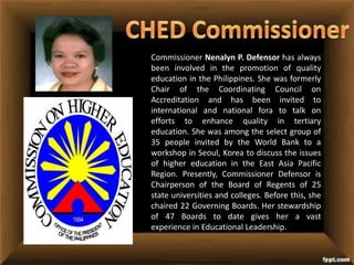 Ched ppt report | PPTX