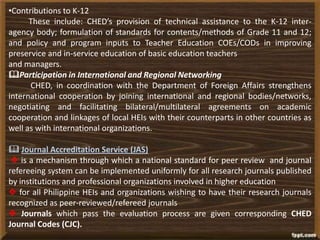 Ched ppt report | PPTX