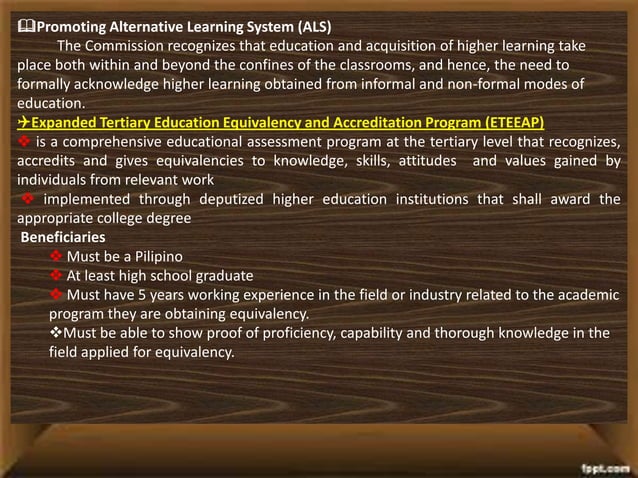 Ched ppt report | PPTX | Professional School | Postgraduate Education