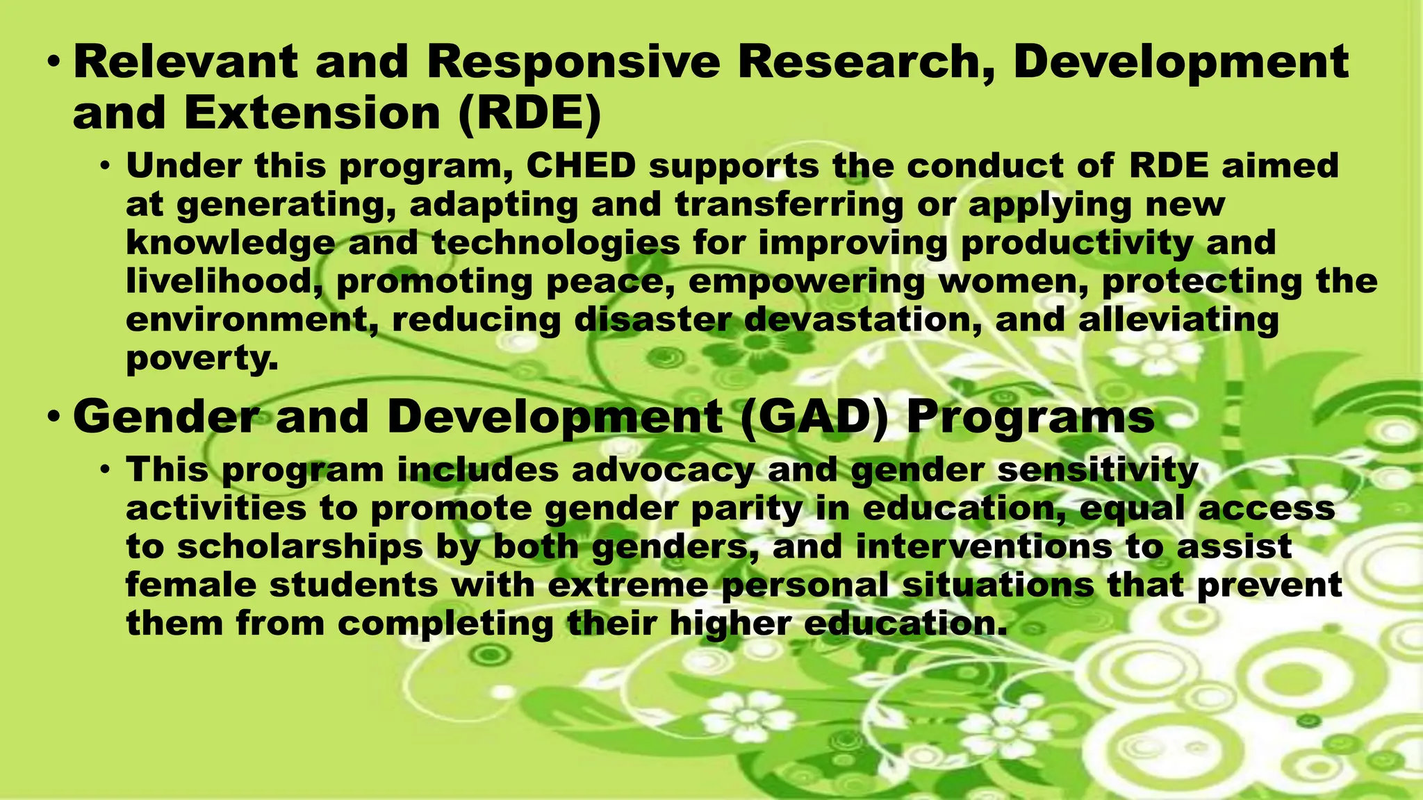 CHED Program for Tertiary Education Programs.pptx