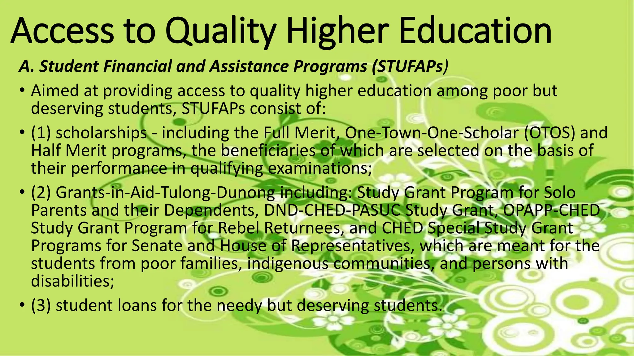 CHED Program for Tertiary Education Programs.pptx