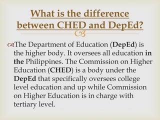 Ched report | PDF