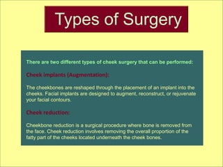 Overview of Cheek Surgery | PPT